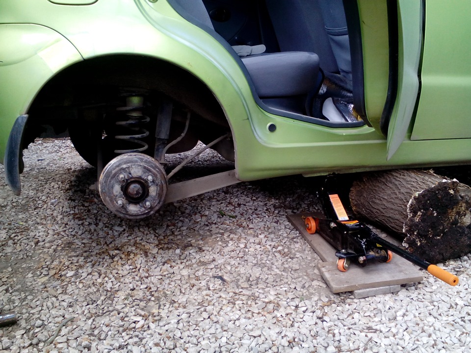 Замена задних амортизаторов на Finwhale и Фобос — Daewoo Matiz (M100 ...