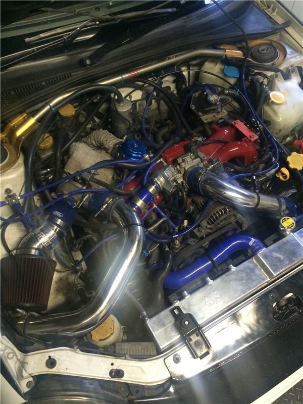 Настройка, турбина IHI VF22 шарик. — Subaru Impreza WRX STI (GD), 2,5 л ...