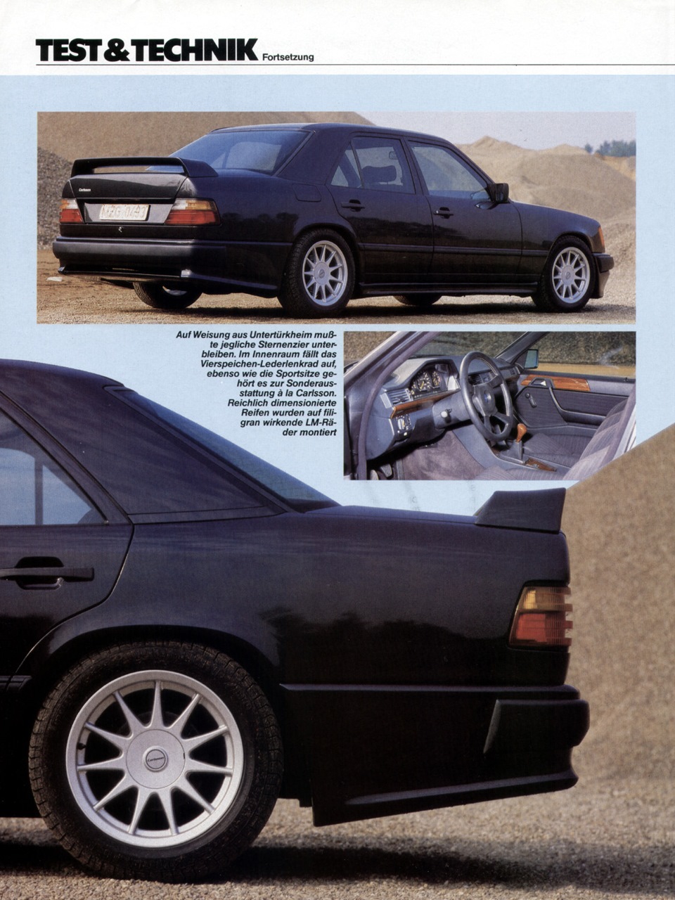 Mercedes-Benz 124 Carlsson — Сообщество «CLUB124» на DRIVE2