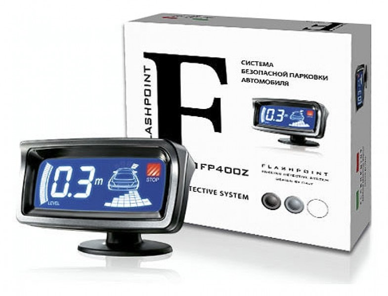 Парктроник Flashpoint FP-400Z . Лампы в фары. — Chevrolet Aveo Sedan ...