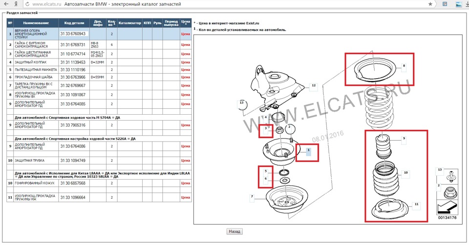 Замена передних амортизаторов — BMW 5 series (E60), 3 л, 2004 года ...