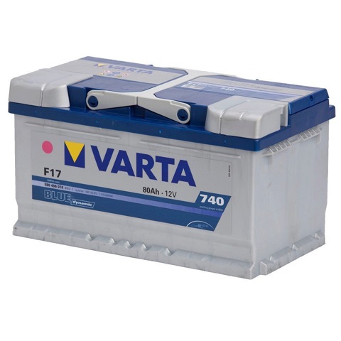 5804060743132 Аккумулятор автомобильный Varta Blue Dynamic F17 6СТ-80 VARTA | Запчасти на DRIVE2