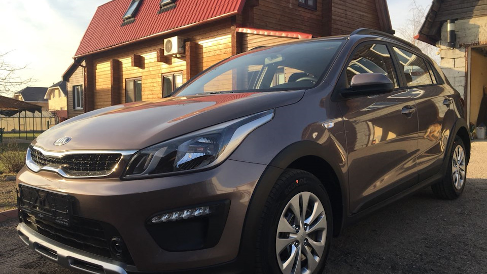 KIA Rio X-Line 1.6 бензиновый 2018 | “Luxe Skywalker” на DRIVE2