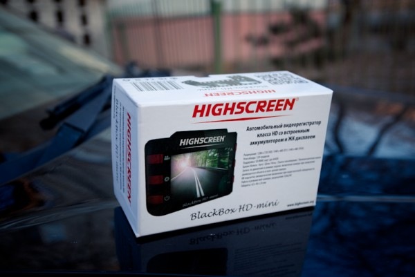 Видеорегистратор Highscreen Black Box HD-mini+16гб. флэш — Mitsubishi Lancer X, 1,8 л, 2008 года ...
