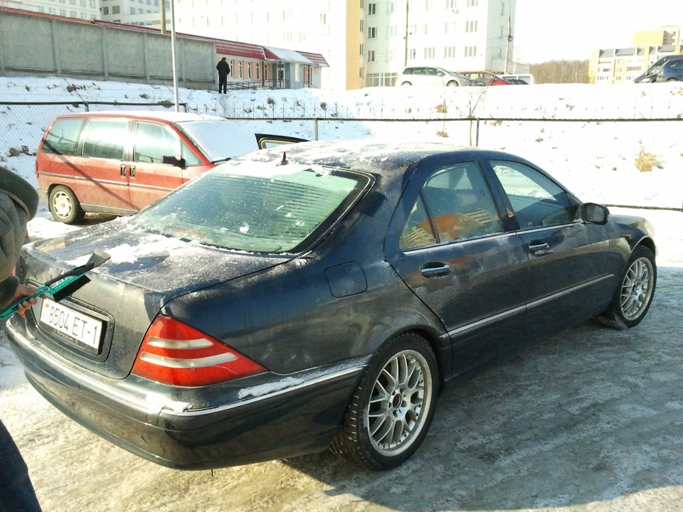 BBS R18 245/45 — Mercedes-Benz S-Class (W220), 3,2 л, 1999 года | колёсные диски | DRIVE2