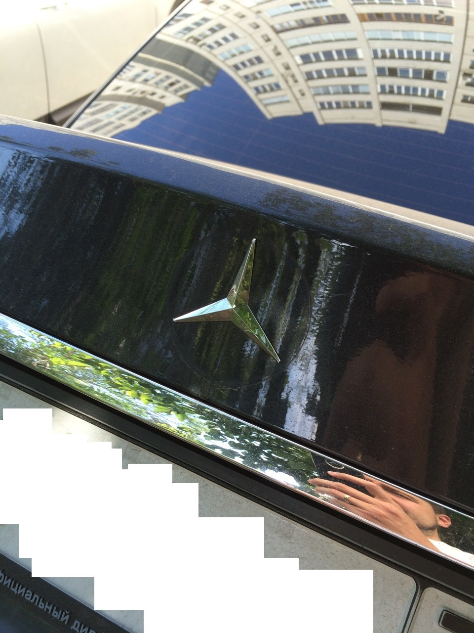 Заменил значок — Mercedes-Benz C-class (W204), 2,2 л, 2011 года ...