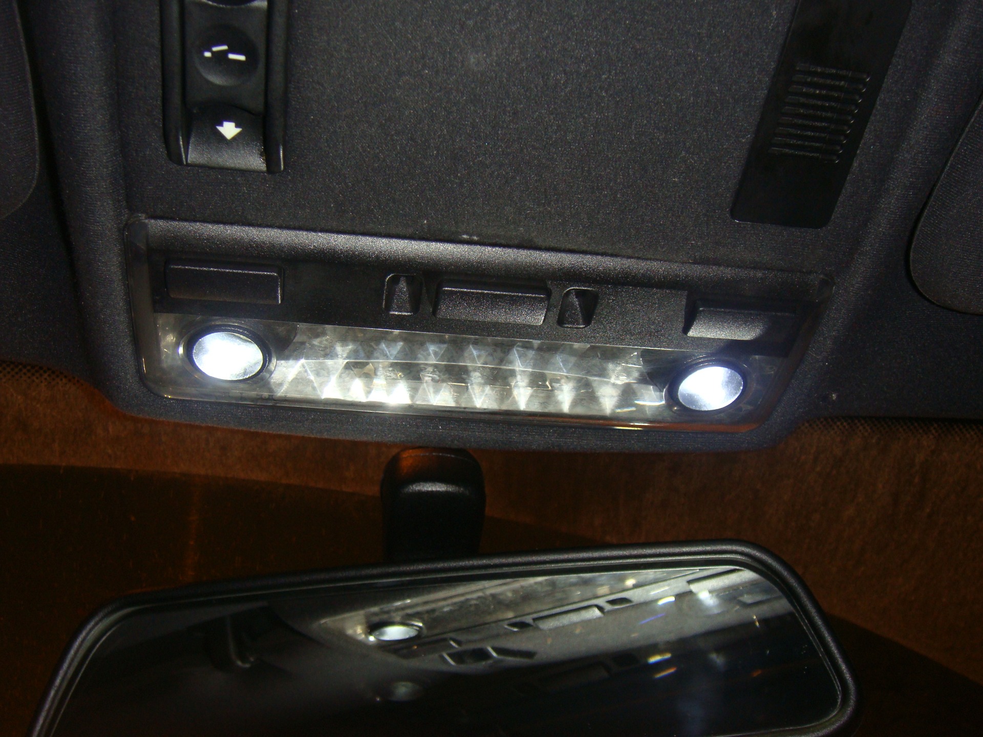 Салон и его LED солнце. — BMW 3 series Coupe (E46), 2,5 л, 2002 года ...