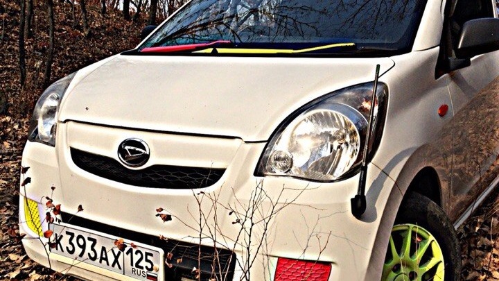Покраска — Daihatsu Mira (L275/L285), 0,7 л, 2008 года | стайлинг | DRIVE2