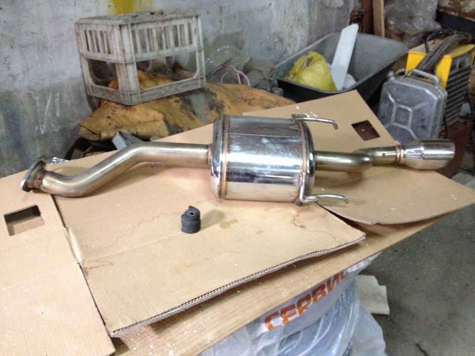 Выхлоп Mugen Jasma for Honda Airwave — Honda Airwave, 1,5 л, 2006 года ...