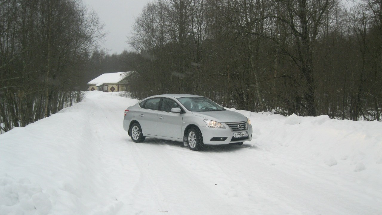 Nissan Sentra (B17) 1.6 бензиновый 2014 | 1,6 механика , Элеганс+ на DRIVE2