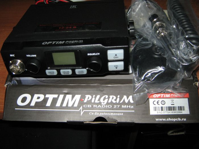Optim Piligrimm + Optim CB 82 Mag — Сообщество «Радиосвязь и Радиолюбители» на DRIVE2