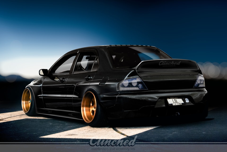 Clinched Mitsubishi Evolution — Clinched на DRIVE2