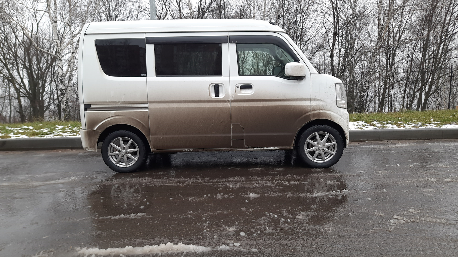 Второй комплект зимний — Suzuki Every (DA17), 0,7 л, 2020 года | шины | DRIVE2