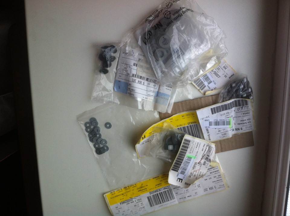 Болты и гайки — BMW 5 series Touring (E34), 2,5 л, 1994 года | запчасти ...