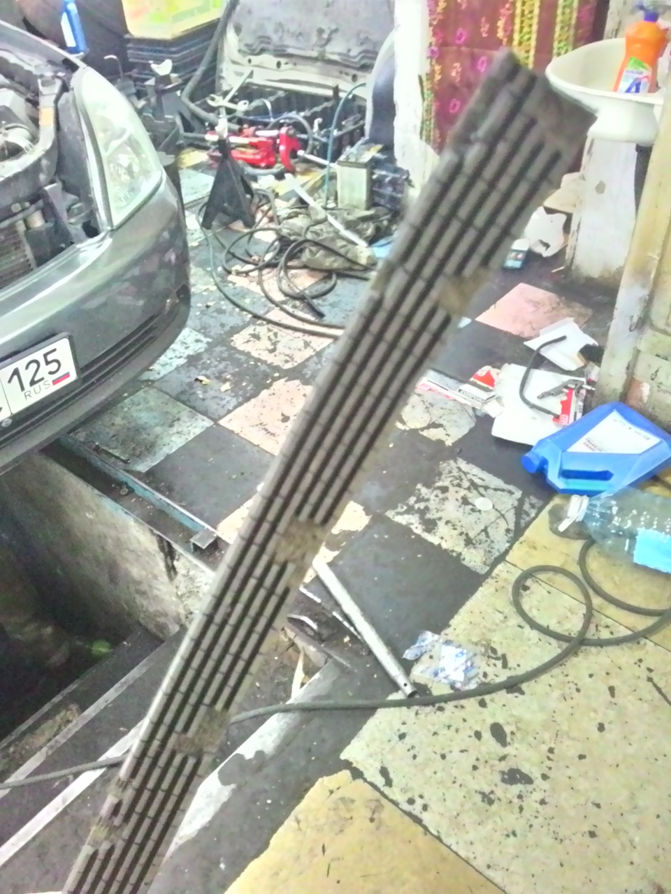 Ремень, спасибо что дожил)) — Nissan Teana (J31), 2,3 л., 2003 года ...