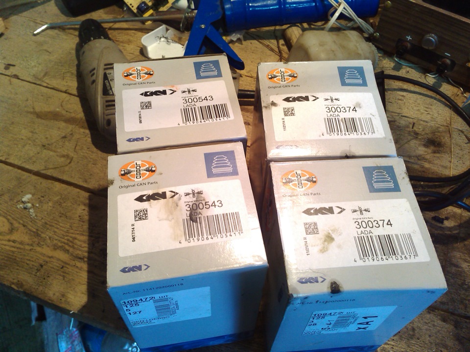 пыльники ШРУСов — Bogdan 21114, 1,6 л, 2010 года | своими руками | DRIVE2