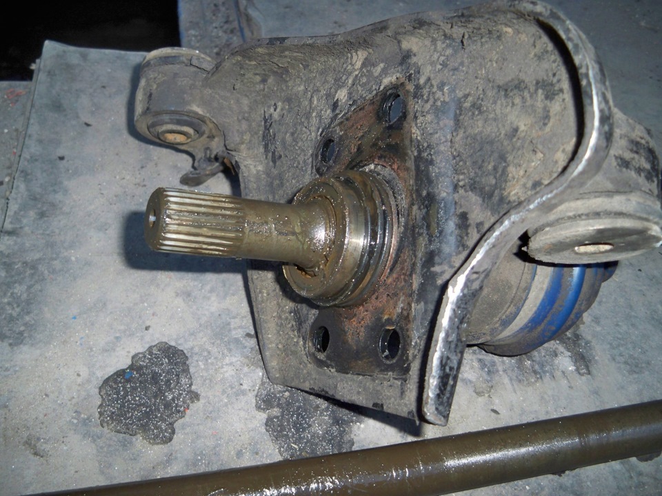 передний мост — Isuzu Trooper (2G), 3,1 л, 2011 года | своими руками ...