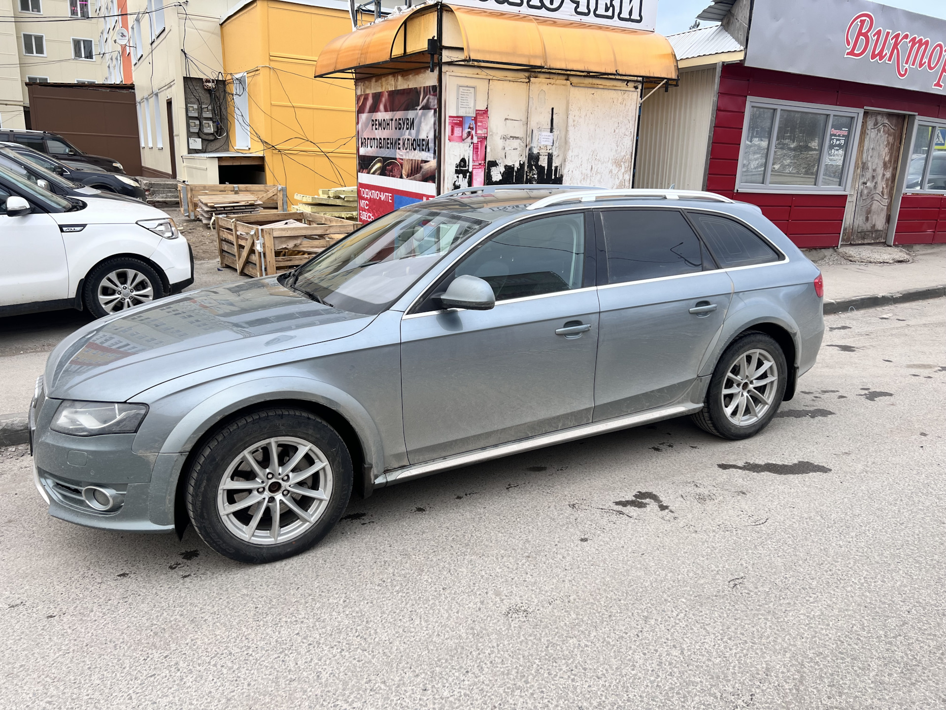 Летние покрышки и диски BMW — Audi A4 Allroad (B8), 2 л, 2009 года | колёсные диски | DRIVE2