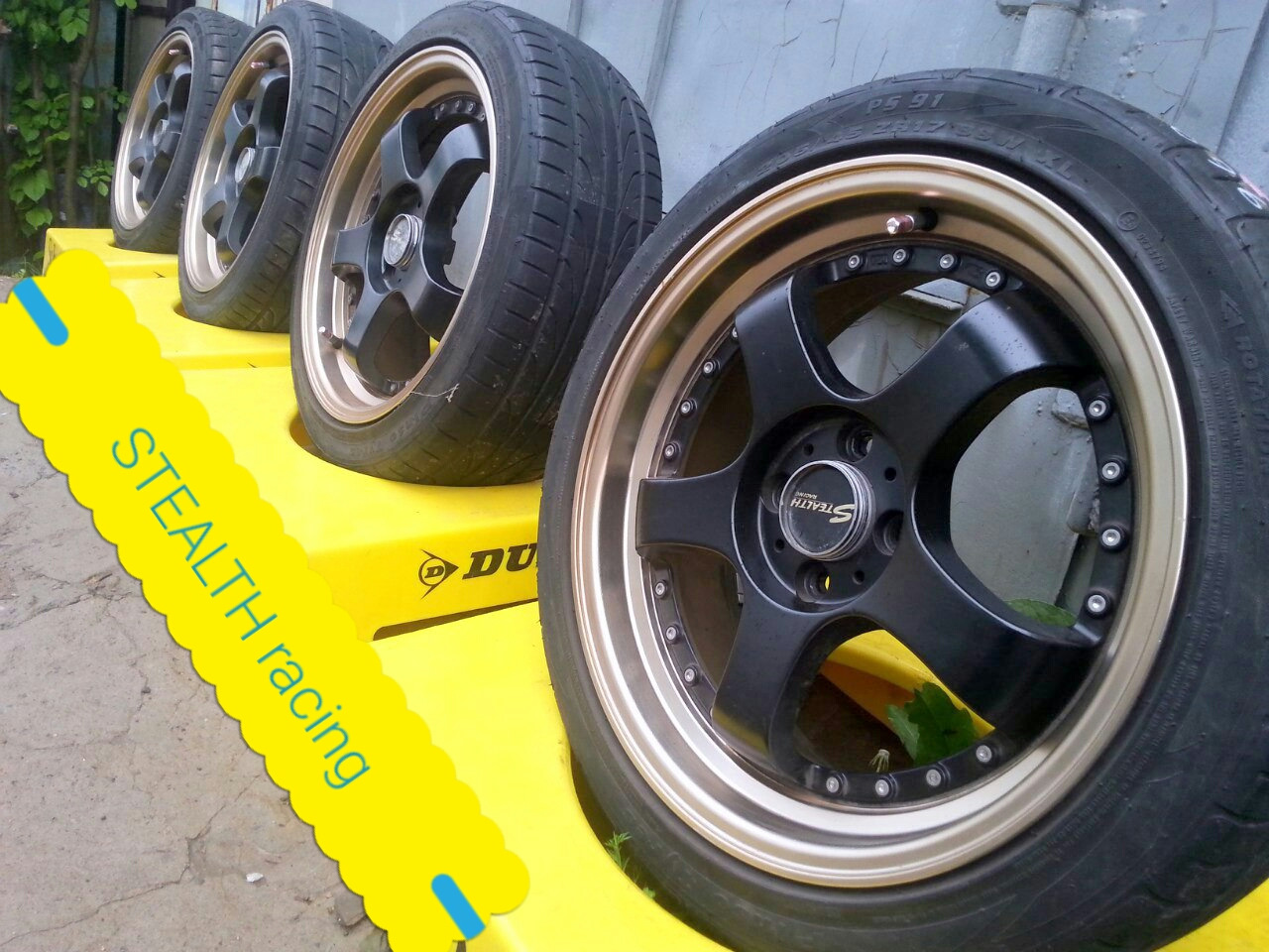 проданы! 205-45-17, STEALTH Racing K35, PCD 4/100 — pk001 на DRIVE2