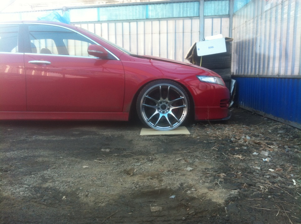 New Wheeels!))) — Honda Accord (7G), 2,4 л, 2007 года | колёсные диски | DRIVE2