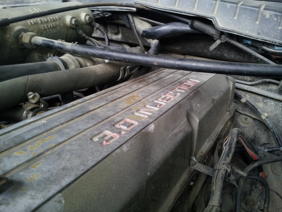 Полировка крышки клапанов — Opel Omega A, 3 л, 1990 года | стайлинг ...