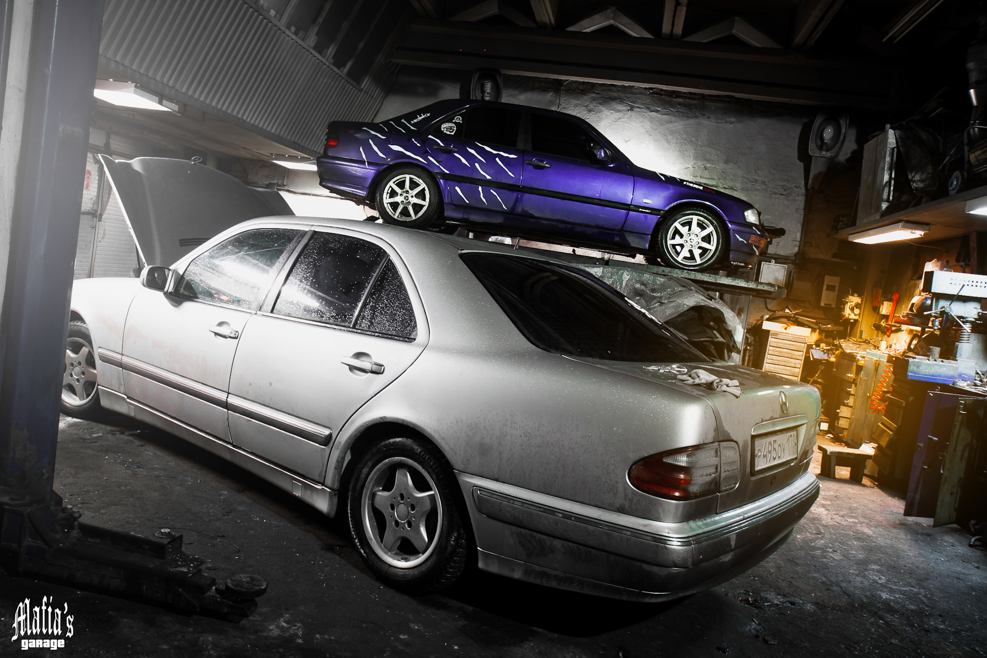 Немного фоток и ВИДЕО с Mafia's Garage — Mercedes-Benz C-class (W202 ...