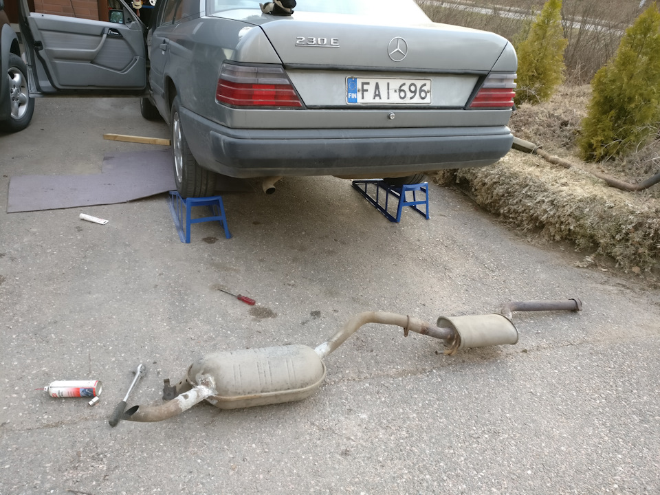 З/ч за копейки. — Mercedes-Benz E-Class (W124), 2,3 л, 1989 года ...