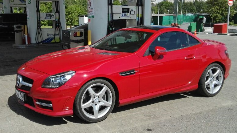 Mercedes-Benz SLK (R172) 1.8 бензиновый 2011 | The Red Power на DRIVE2