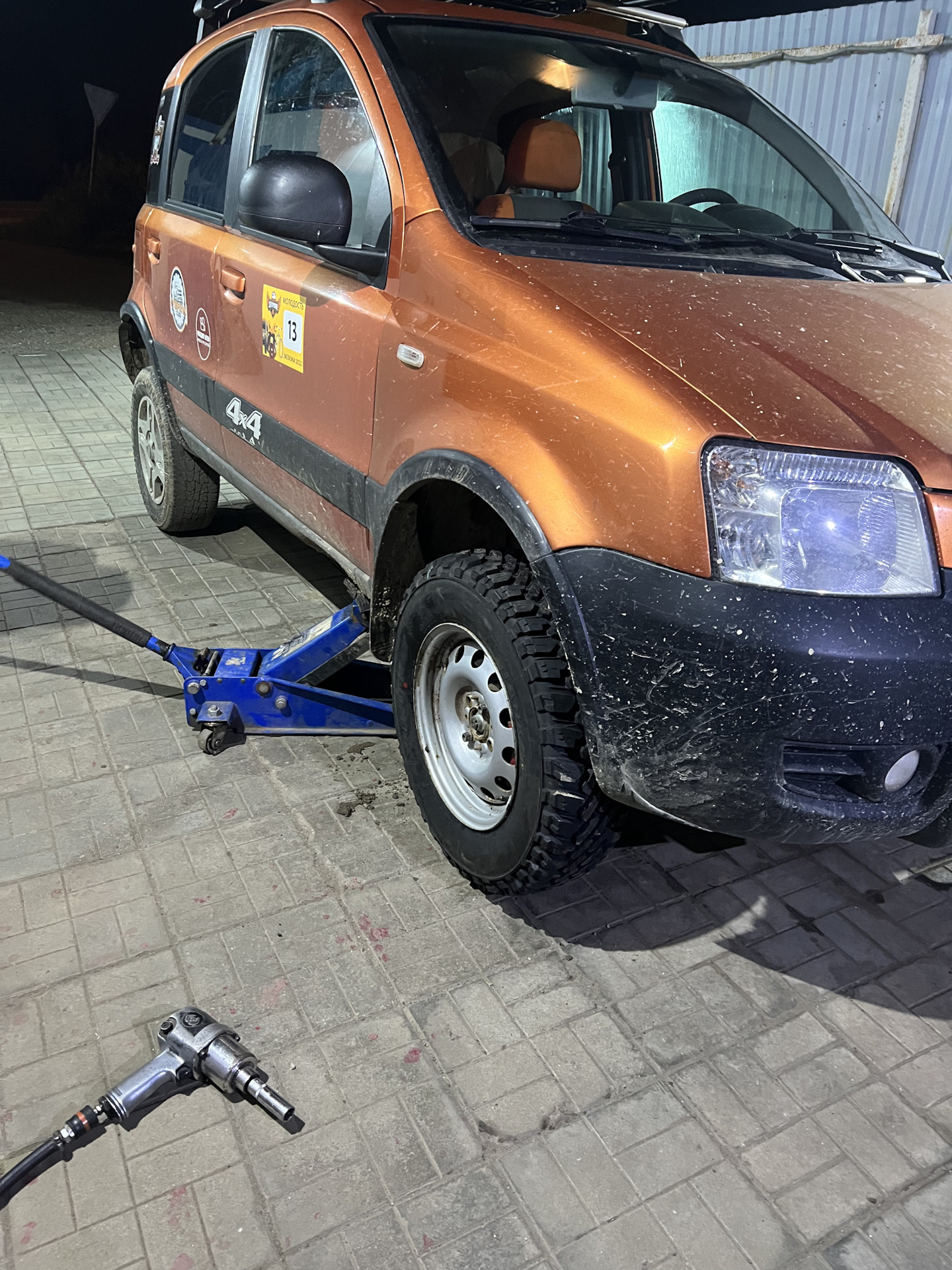 Колеса для грязи — FIAT Panda (2G), 1,2 л, 2008 года | шины | DRIVE2