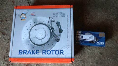 RN1008 Тормозной диск NIBK | Запчасти на DRIVE2