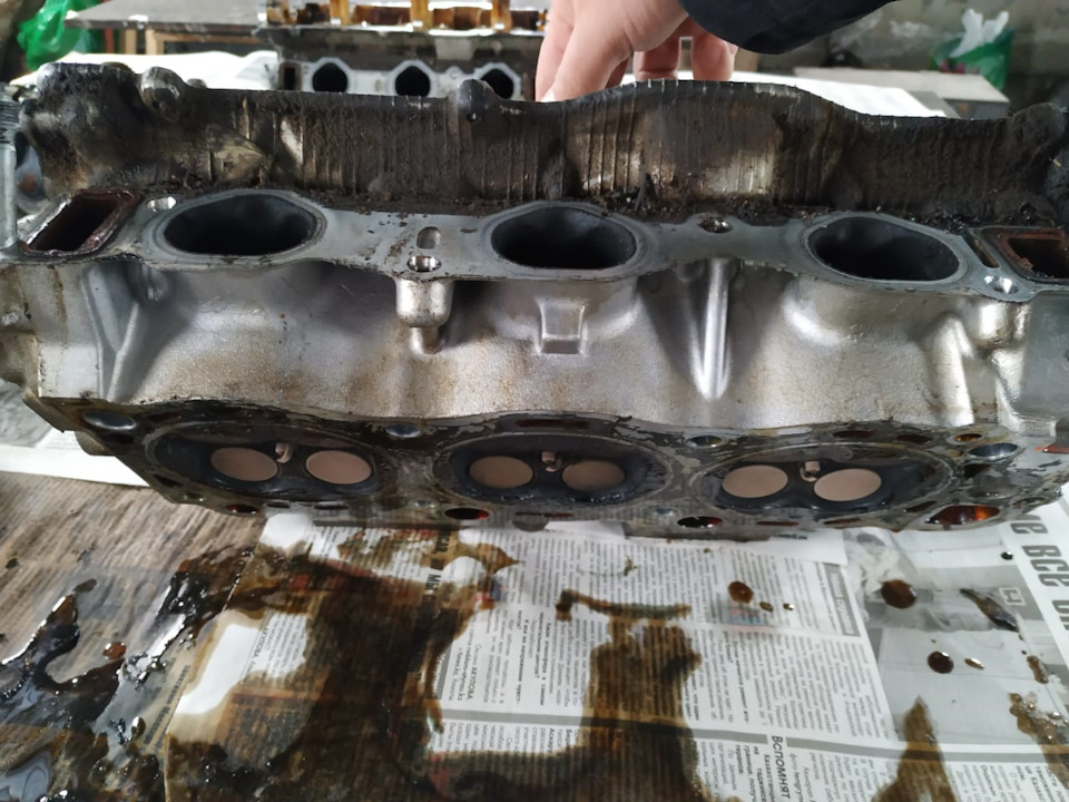 Комплексное ТО двигателя — Toyota Land Cruiser Prado 90-series, 3,4 л ...