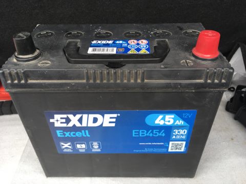 EB454 АКБ Excell 45Ah 300A 234x127x220 (-+) EXIDE | Запчасти на DRIVE2