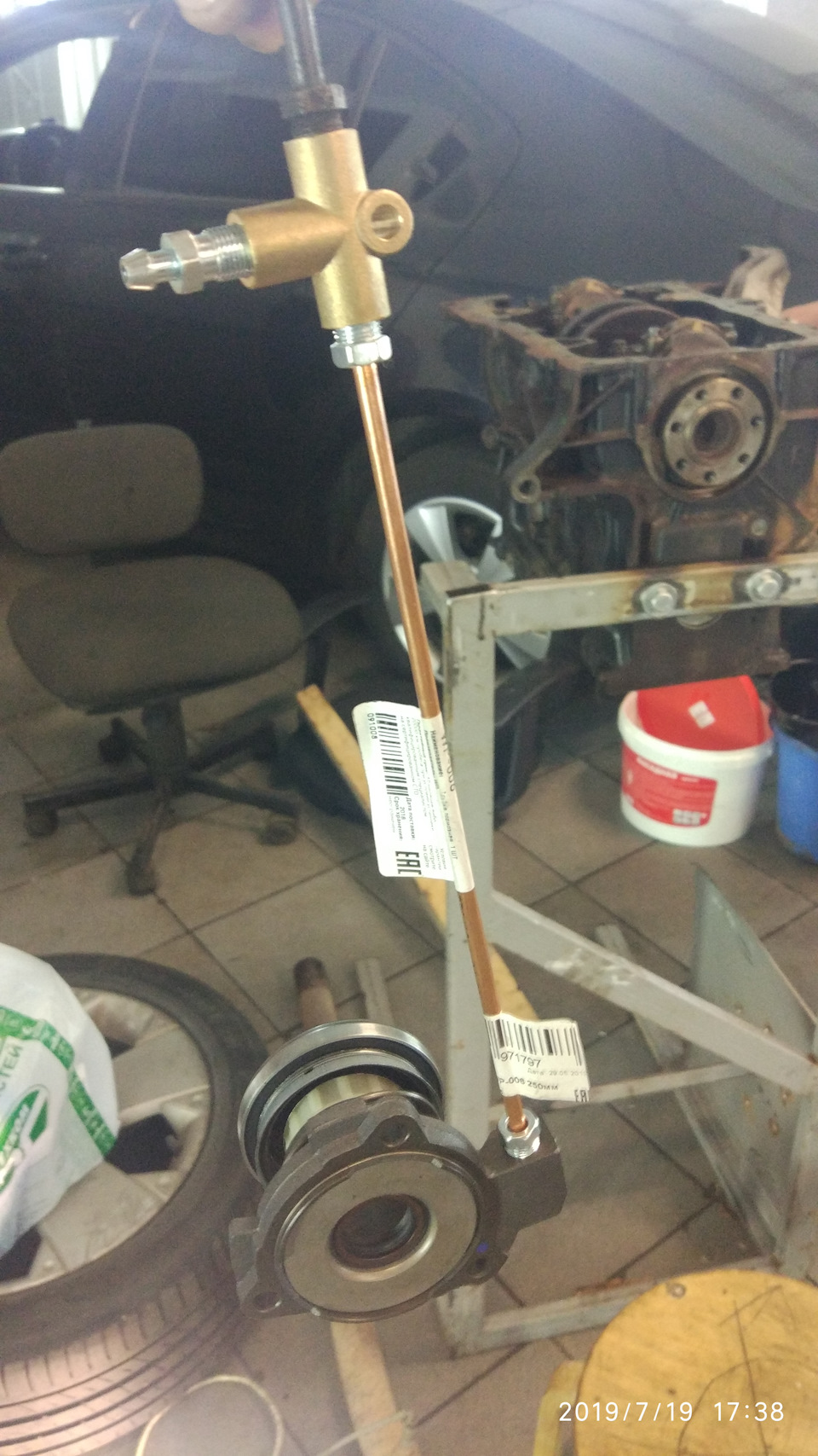 Лёгкий, упс! — Opel Zafira B, 1,8 л., 2007 года | поломка | DRIVE2