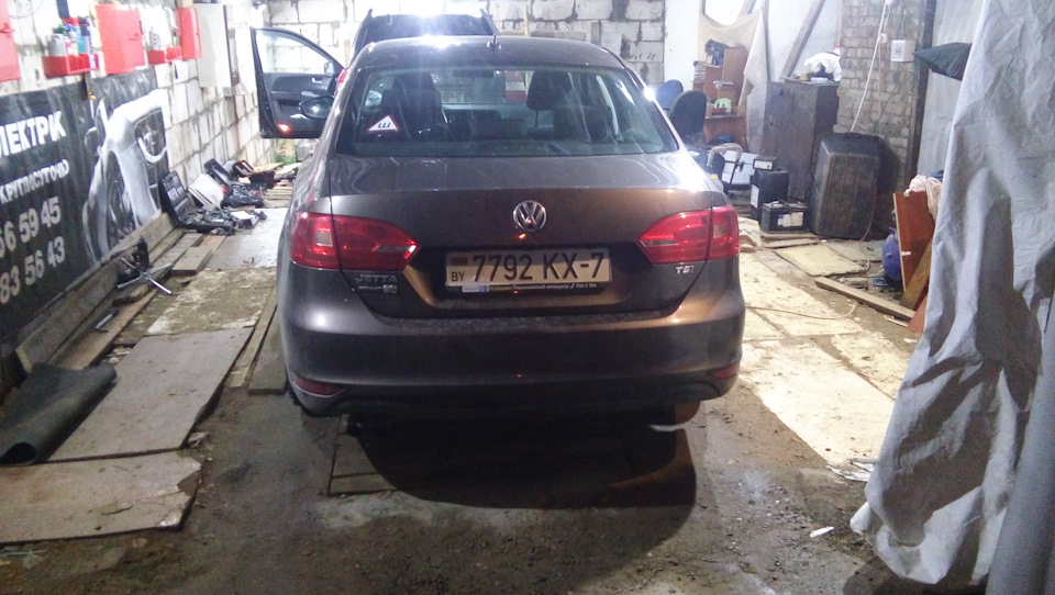 Парктроники "Паркмастер" — Volkswagen Jetta VI, 1,4 л, 2014 года ...