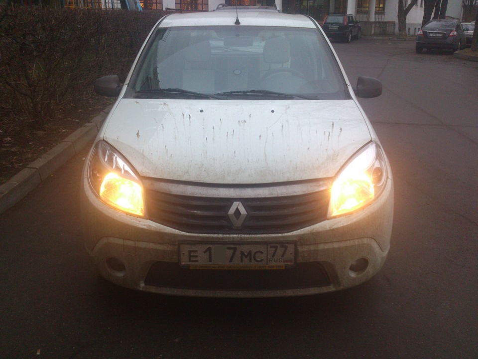 Первые шаги — Renault Sandero 1G, 1,6 л, 2013 года | стайлинг | DRIVE2