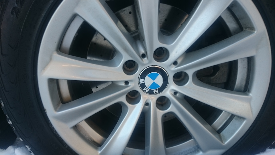 --Диски тормозные Zimmermann… — BMW 5 series (F10), 3 л, 2011 года ...