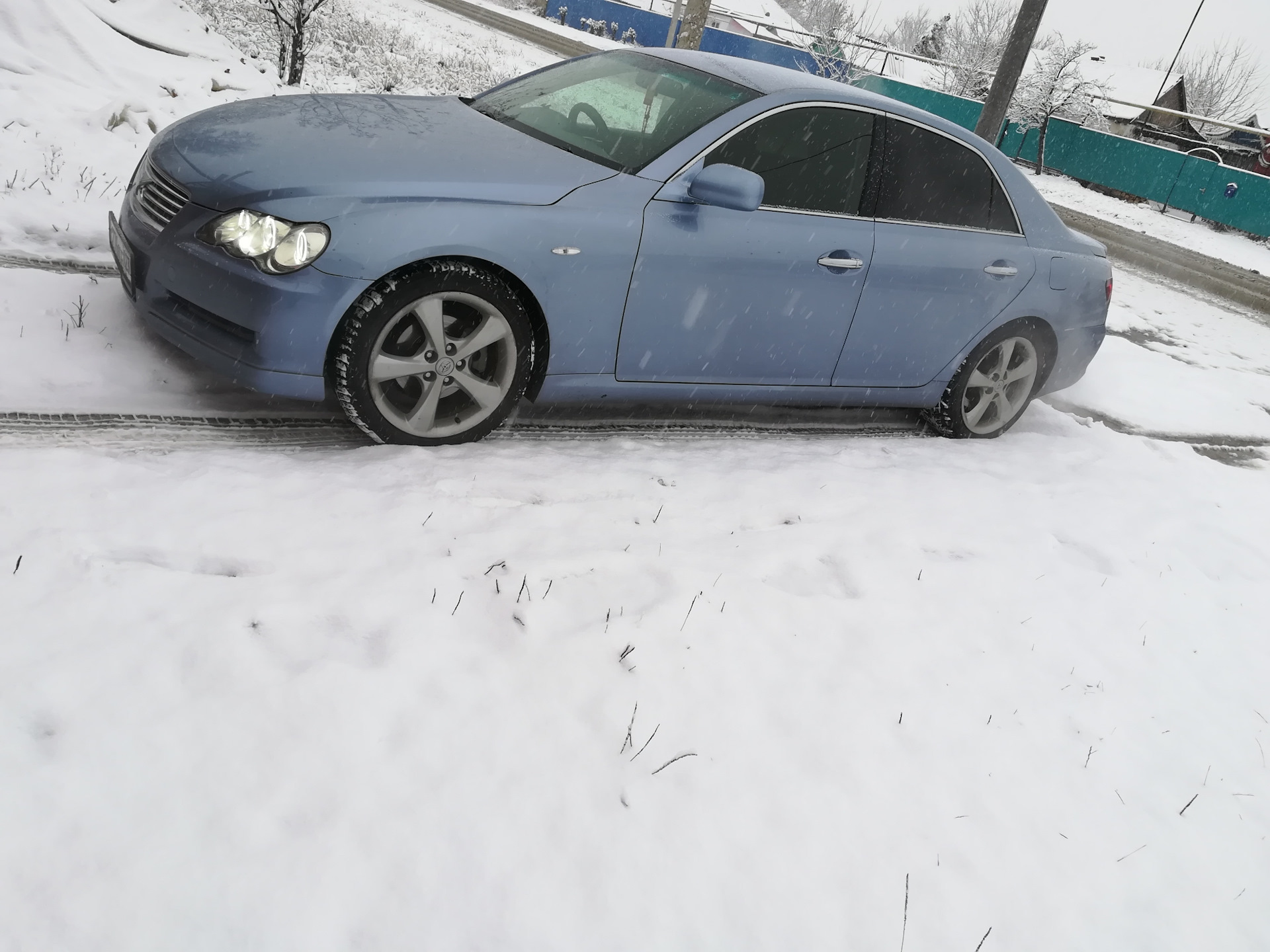 На всякий случай — Toyota Mark X (GRX120), 2,5 л, 2004 года | шины | DRIVE2