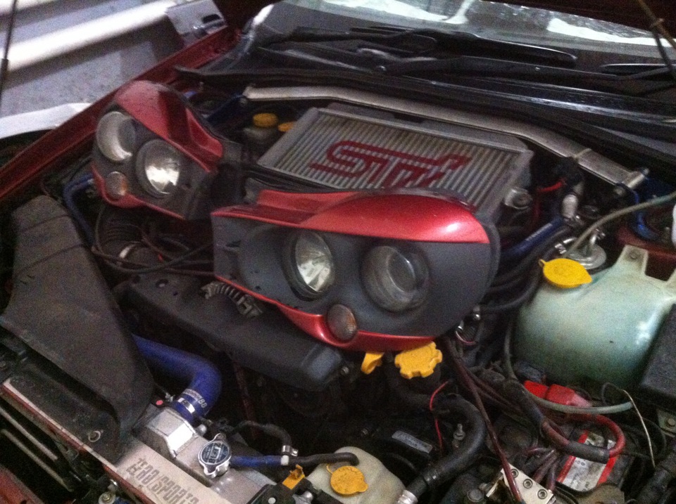 morette + Hella — Subaru Impreza WRX (GD/GG), 2 л, 2001 года | тюнинг ...