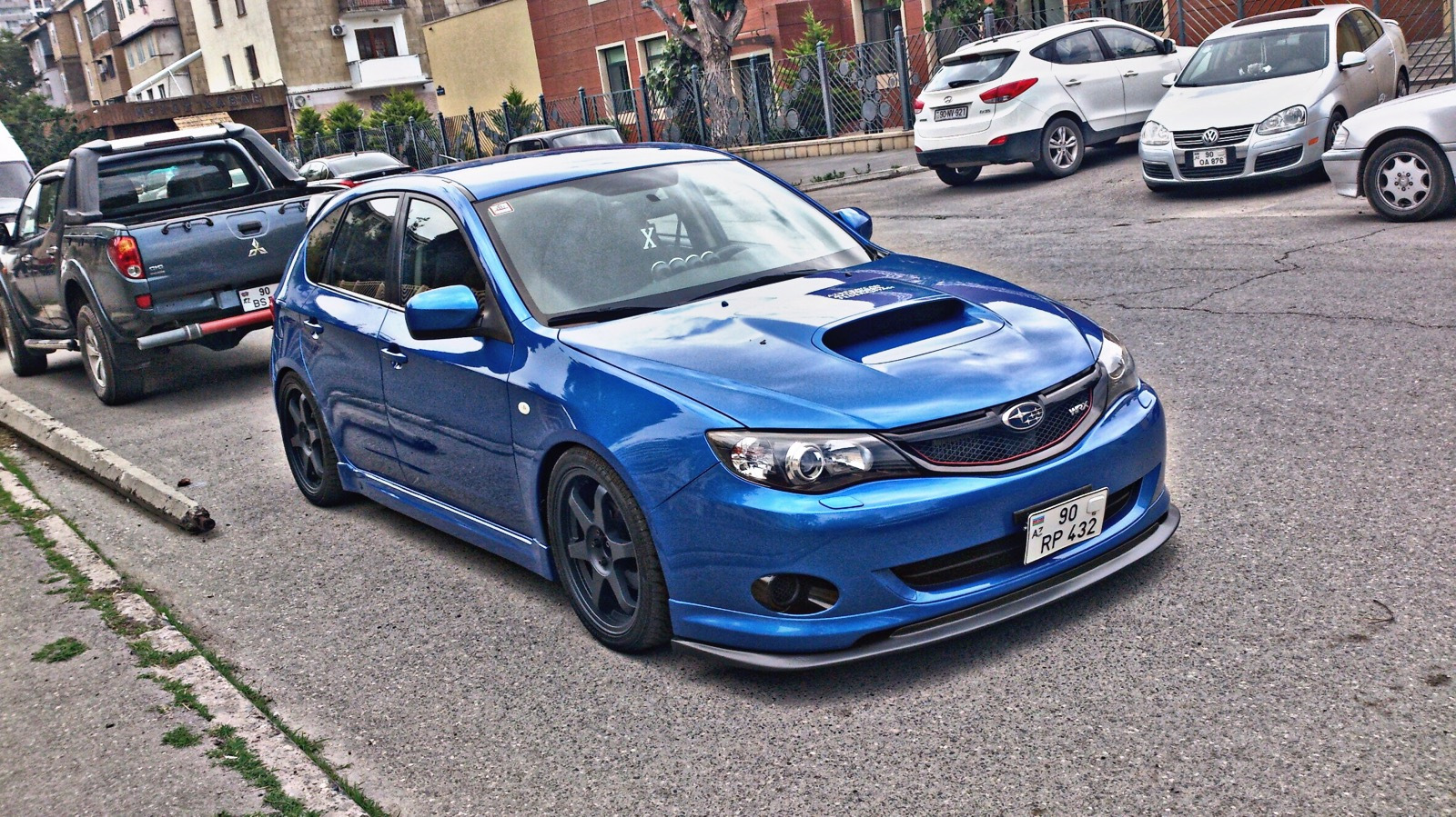 Фотки Субы — Subaru Impreza WRX (GH/GE/GV/GR), 2,5 л, 2008 года ...