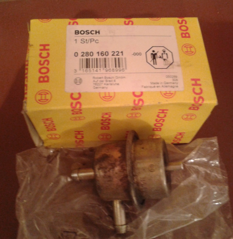 0280160221 Регулятор давления BOSCH | Запчасти на DRIVE2