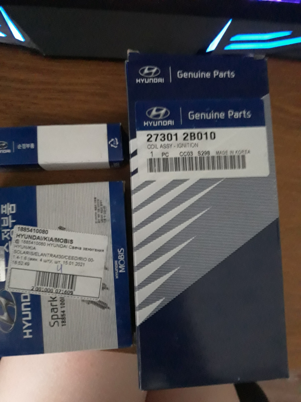 1885410080 Свечи зажигания KIA HYUNDAI | Запчасти на DRIVE2