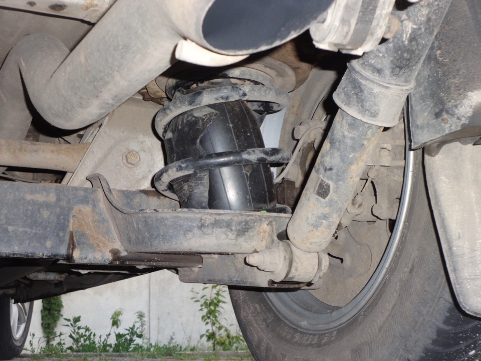 пневмоподушки ВАЗ 2101-07 — Opel Vivaro (1G), 2 л, 2007 года | своими ...