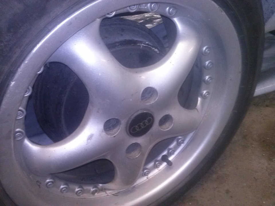 Полировка полок — Audi 100 (C3), 1,8 л, 1985 года | колёсные диски | DRIVE2