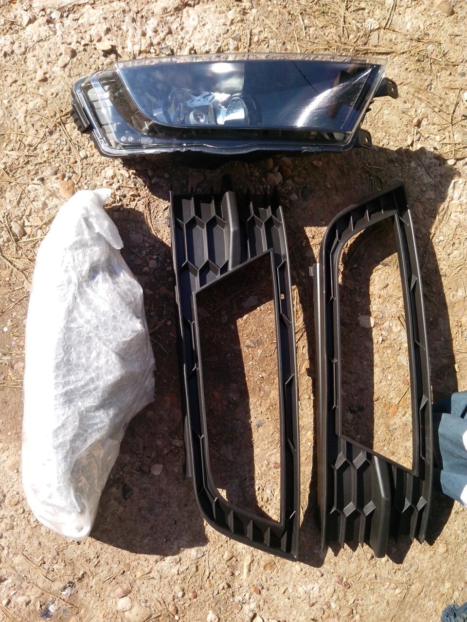 На пути к установке туманок — Skoda Octavia A7 Mk3, 1,4 л, 2013 года ...