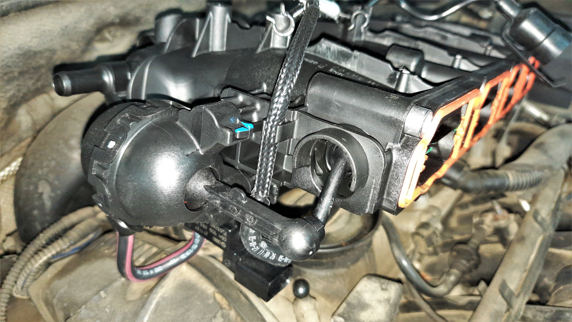 39. Борьба с ошибкой P2015. Часть 2 — замена впускного коллектора ...