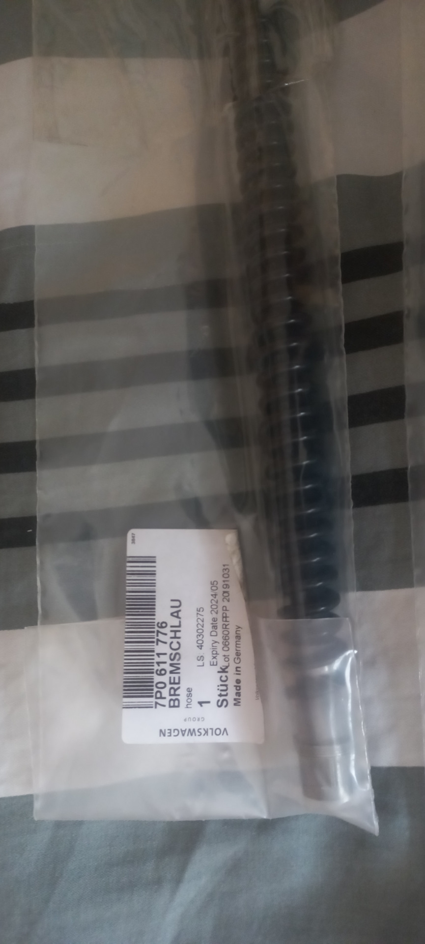 7P0611776 Тормозной шланг VAG | Запчасти на DRIVE2