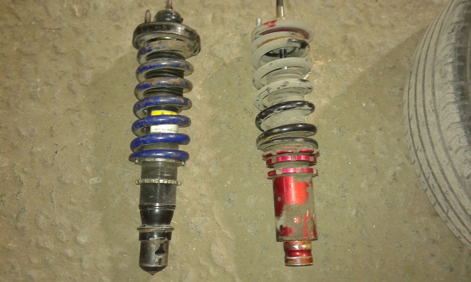 Койловеры SPOON — Honda CR-X Del Sol, 1,6 л, 1992 года | тюнинг | DRIVE2