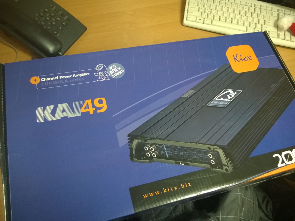 Привезли заказ. KICX KAP 49. — Lada 2114, 1,5 л, 2006 года | электроника | DRIVE2