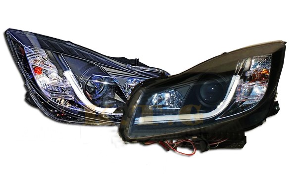 Фары LTE-Stripe в стиле AUDI R8 для OPEL INSIGNIA — kt-garage.com на DRIVE2