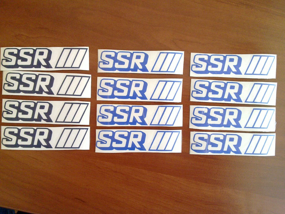SSR Professor SP1R stickers — Nissan Note (1G), 1,6 л, 2007 года ...
